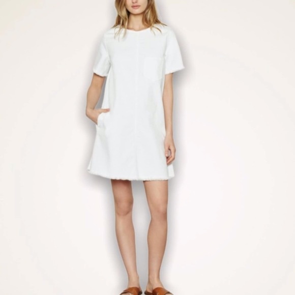 Current/Elliott | Dresses | Currentelliott The Fray Edge Shift Dress ...